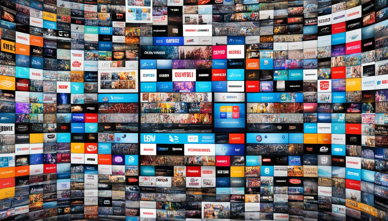 Televisão: mais de 500 canais através dessas duas