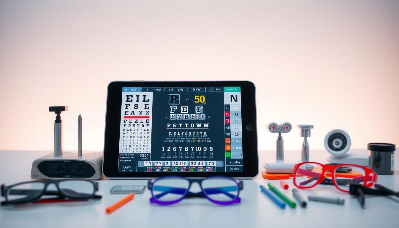 Teste de Visão: Como Usar Apps Preliminares