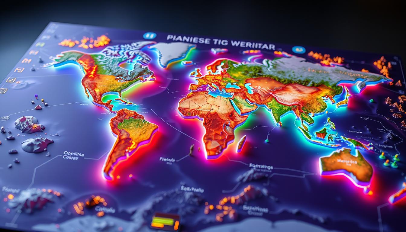 Aplicativo Live Earth Map - World Map 3D: Explore o Mundo